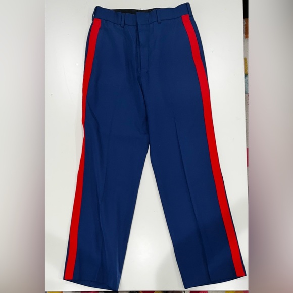 Pants | Mens Blue And Red Pants Military Marine Corp | Poshmark